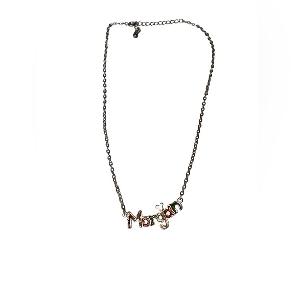 Disney | Jewelry | Disney Morgan Name Necklace | Poshmark